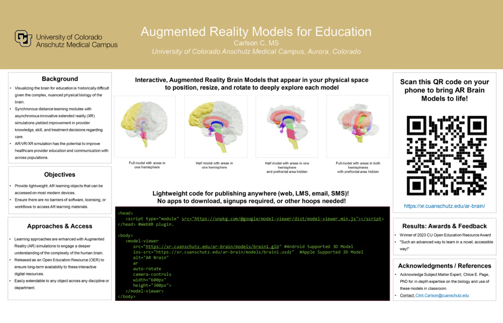Augmented Reality Models for Education – Association of American ...